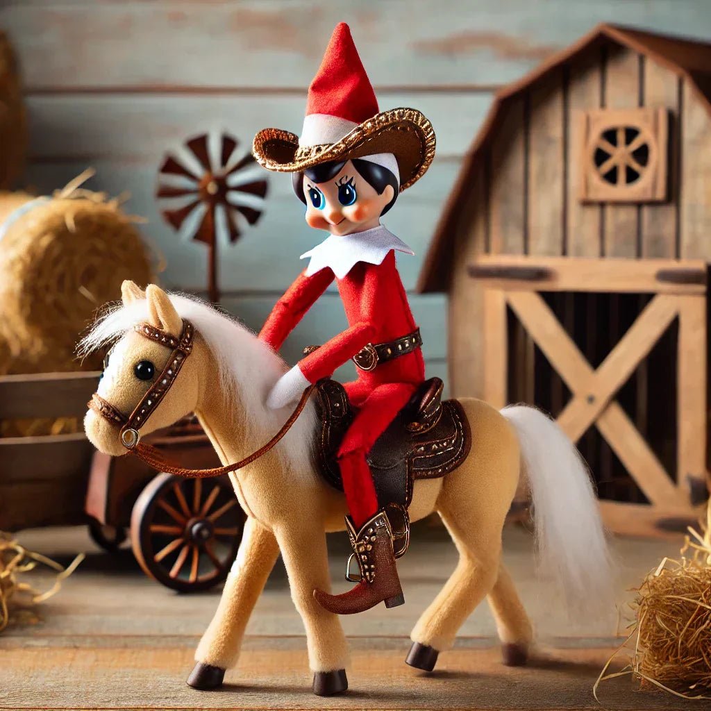 6 Western-Themed Elf on the Shelf Ideas Your Kids Will Love